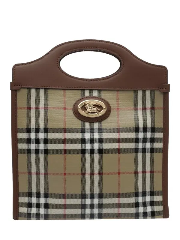 Burberry Mini Pocket Handbag - Cream