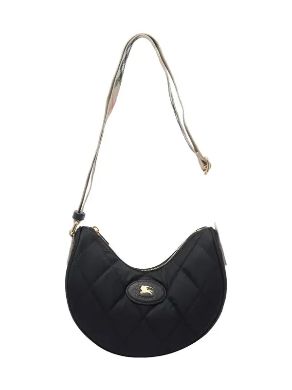 Burberry Horseshoe Crossbody Bag - Black