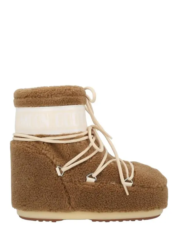 Moon Boot Icon Low Fleece Boot - Brown