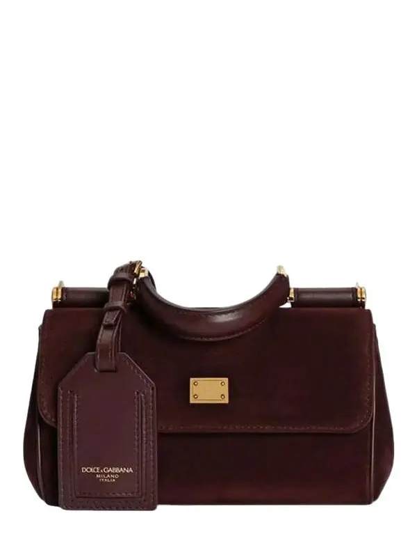 Dolce & Gabbana Leather Tote Bag - Red