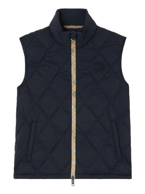 Burberry Acresford Quilted Down Vest - Multicolor