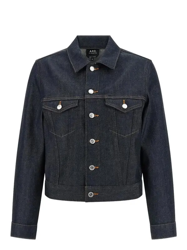 A.p.c. Denim Dion Jacket - Blue