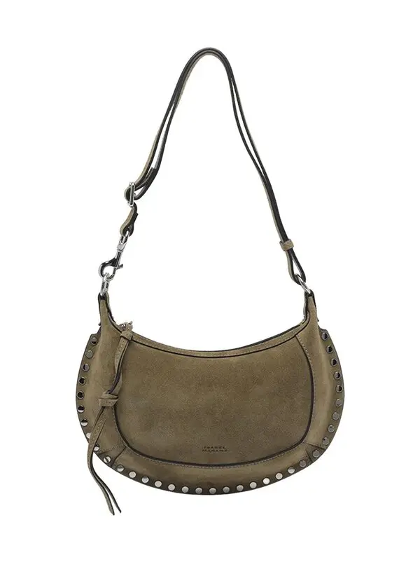 Isabel Marant Étoile Oskan Moon Shoulder Bag - Cream