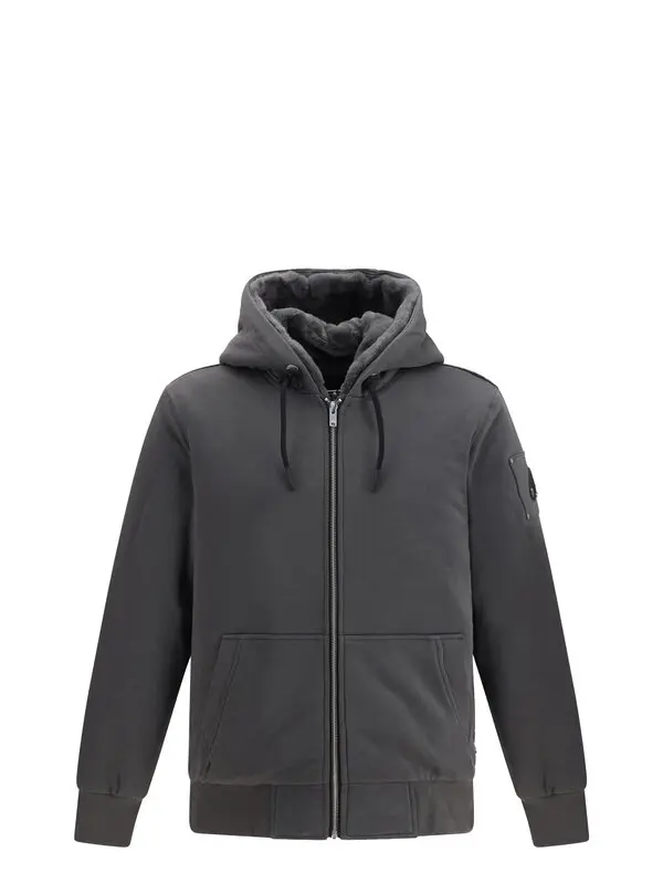 Moose Knuckles Bunny Hooded Sweatshirt - Gray