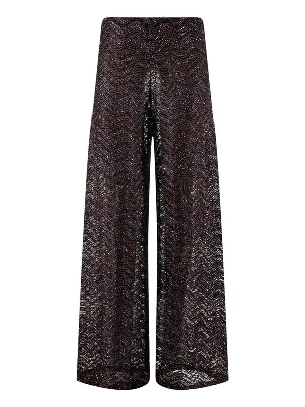 Missoni Viscose Blend Trousers - Multicolor