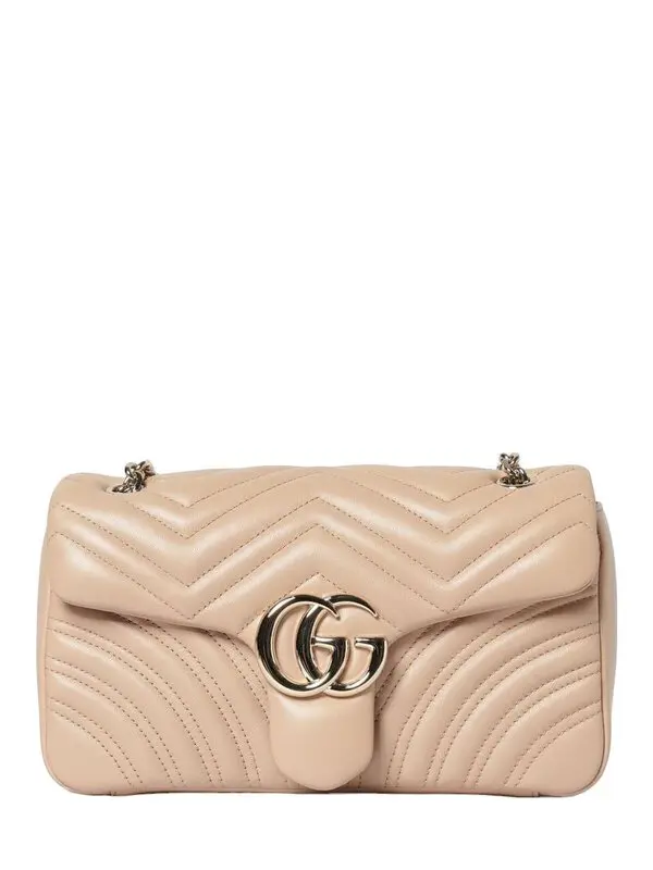 Gucci Gg Marmont Medium Shoulder Bag - Pink