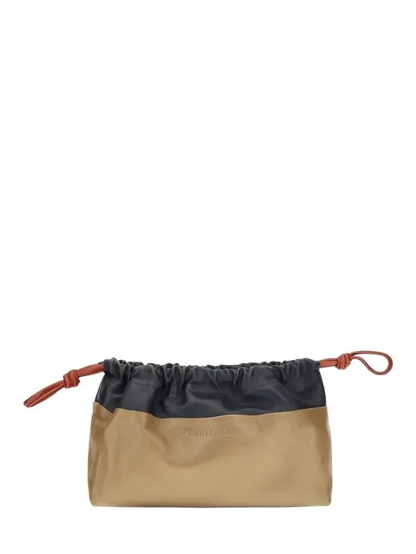 Pierre Hardy Twin Clutch Bag - Cream