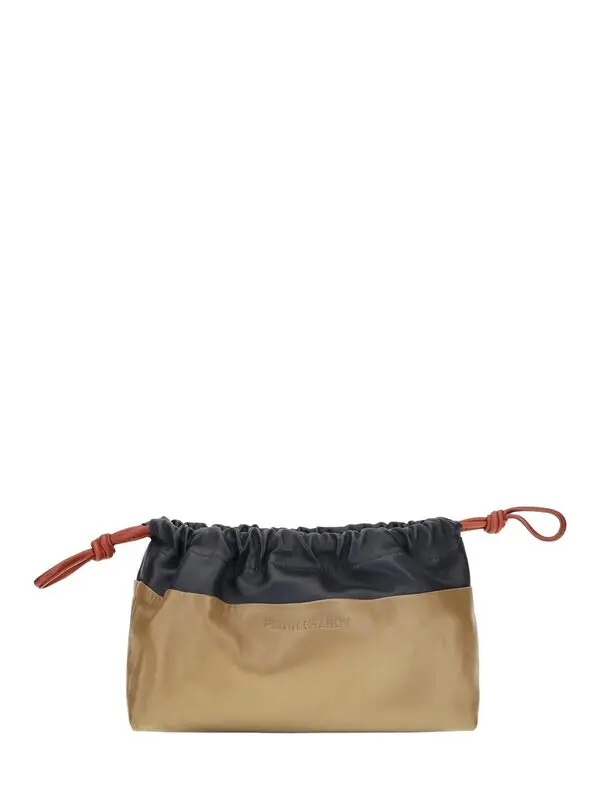 Pierre Hardy Twin Clutch Bag - Cream