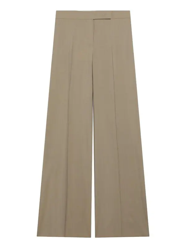 Max Mara Wide-leg Trousers - Cream