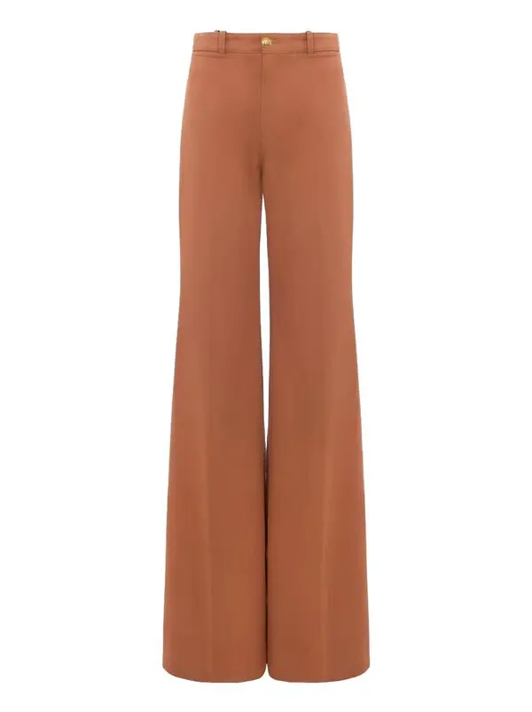 Chloé Flared Pants - Brown