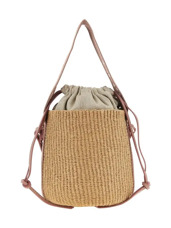 Chloé Woody Small Handbag - Cream