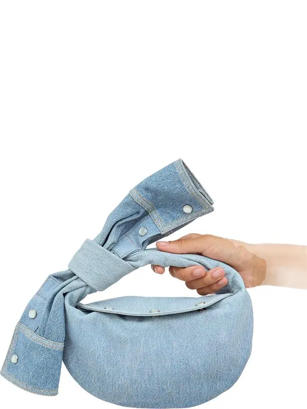 Bottega Veneta Mini Jodie Handbag - Blue