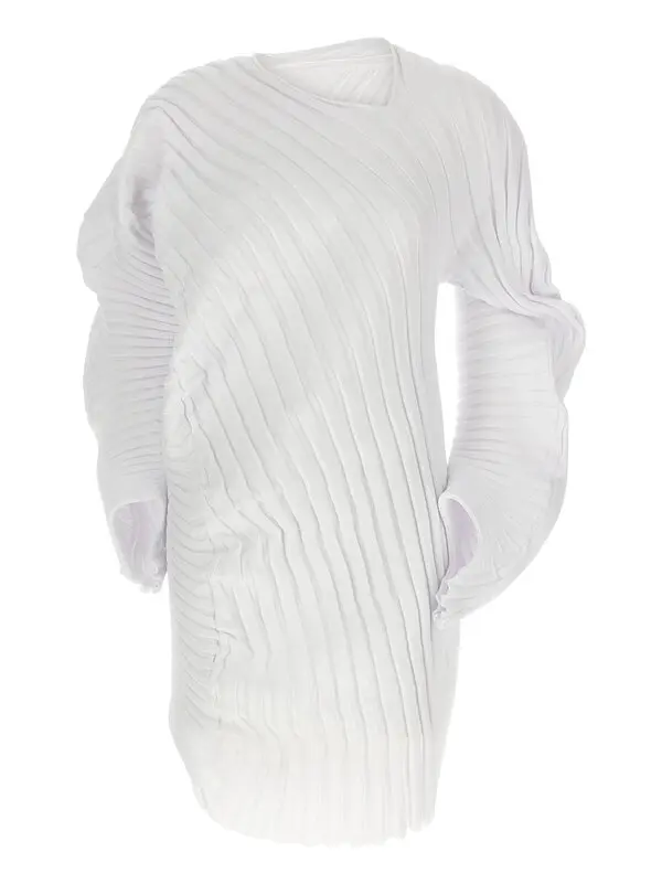 Issey Miyake Knit Top - White