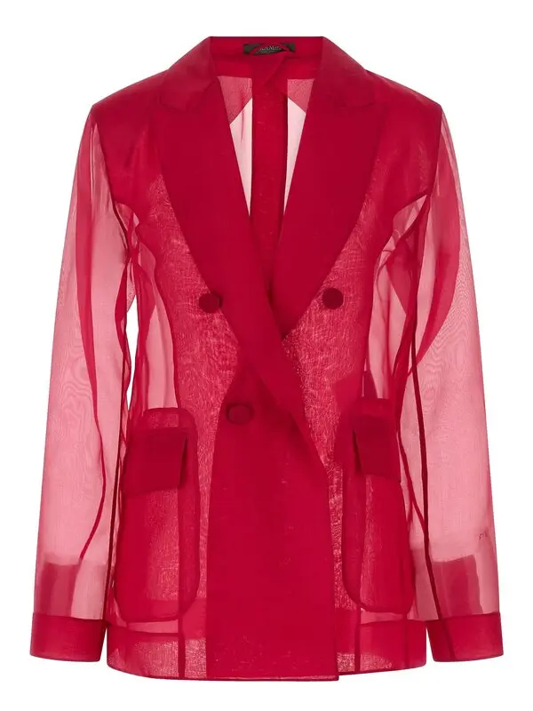 Max Mara Mxeslogan' Blazer - Pink