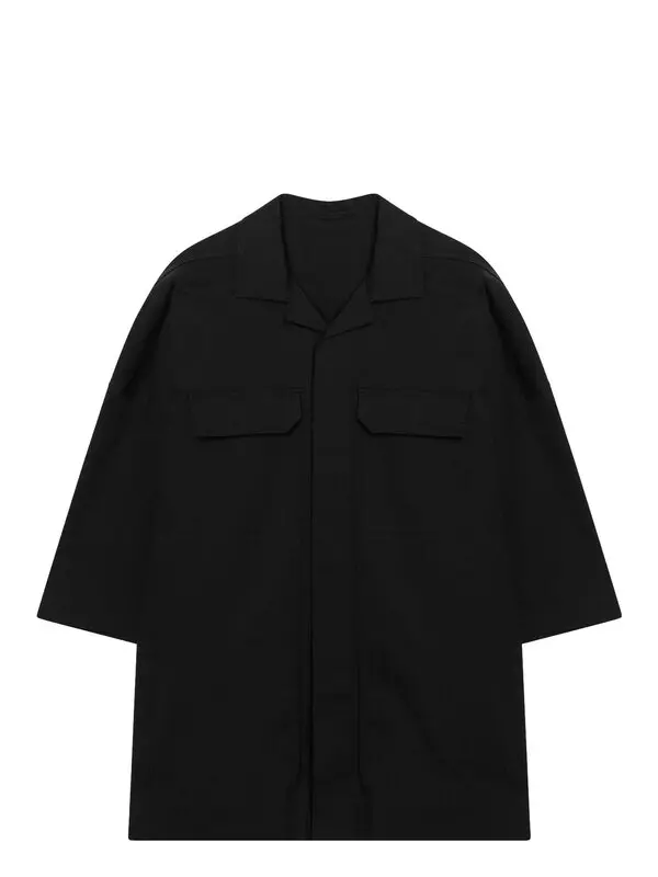 Rick Owens Shirt With Pockets - Black