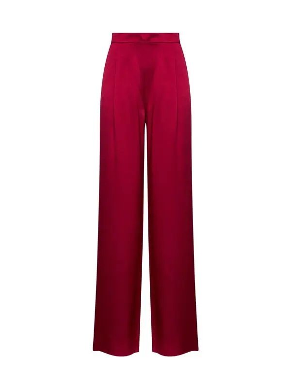 Max Mara Ruby Msealpaca Palazzo Trousers - Multicolor