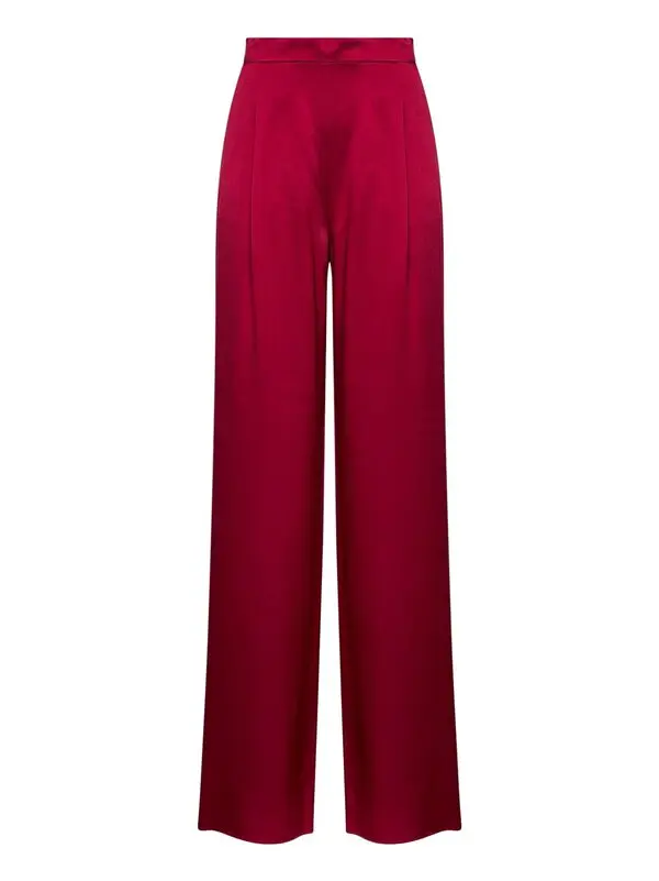 Max Mara Ruby Msealpaca Palazzo Trousers - Multicolor