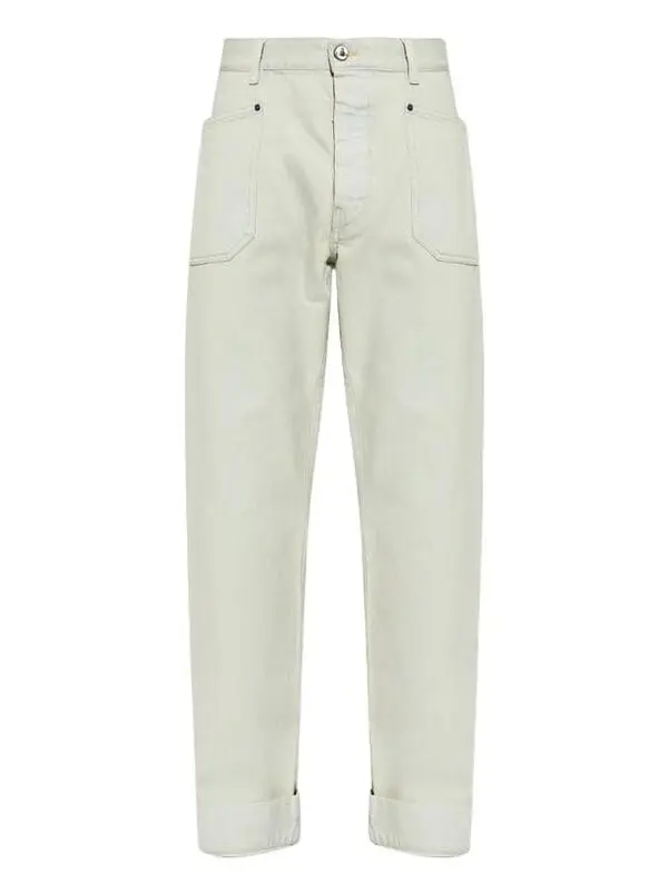 VIVIENNE WESTWOOD Straight-leg Jeans - Cream