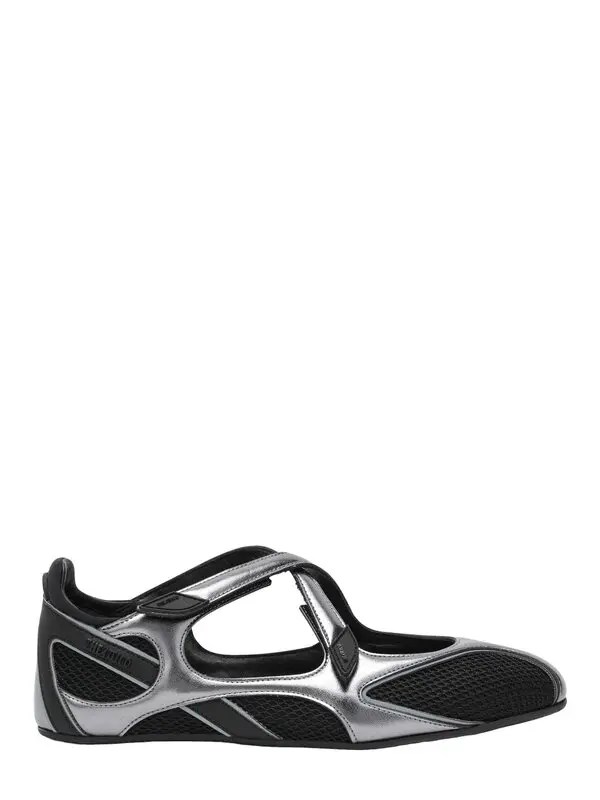 Attico Ballerina Flat Floor 01 - Black