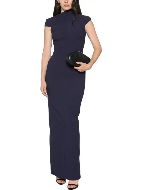 Solace London Evening Gown - Blue