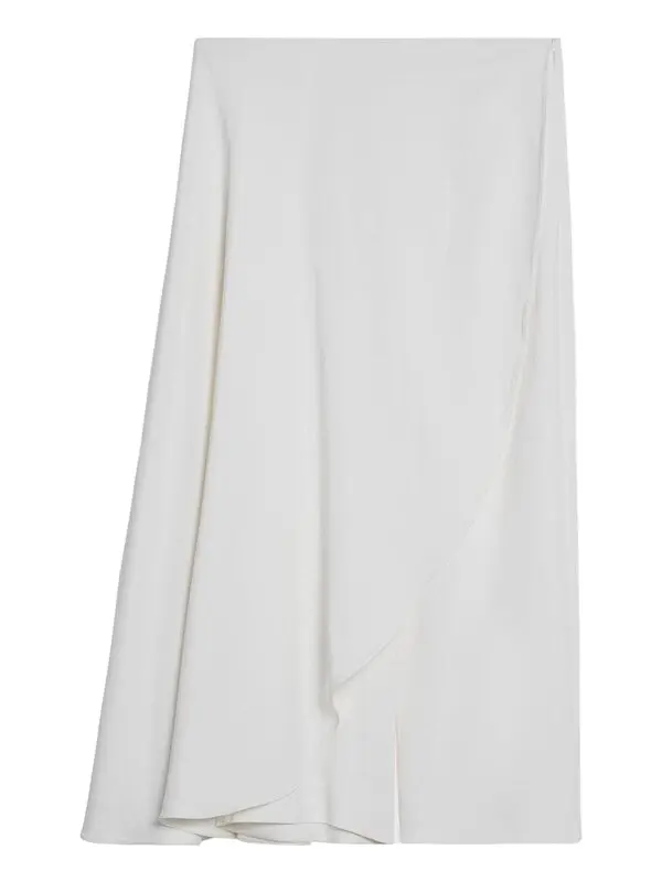Alaïa Asymmetrical Trouser Skirt - White
