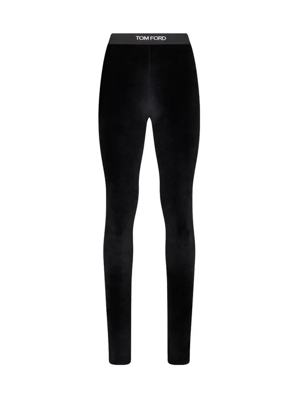 TOM FORD Logo Leggings - Black