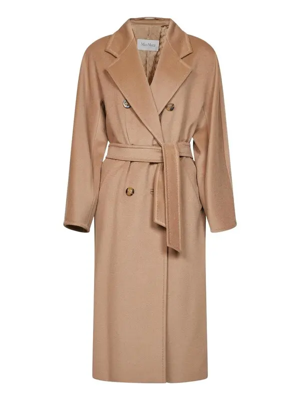 Max Mara 101801 Icon Madame Belted Coat - Multicolor