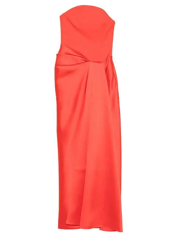 Solace London Evening Gown - Red