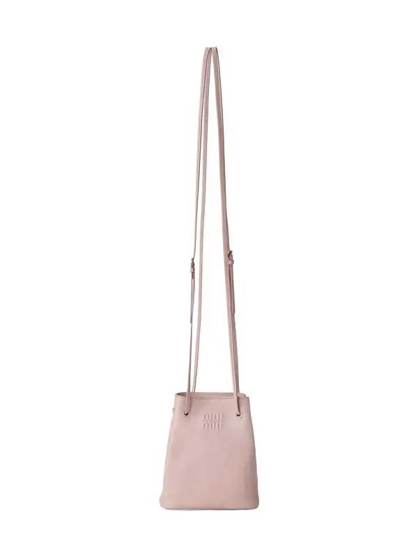 Miu Miu Nappa Leather Mini Bag - Pink