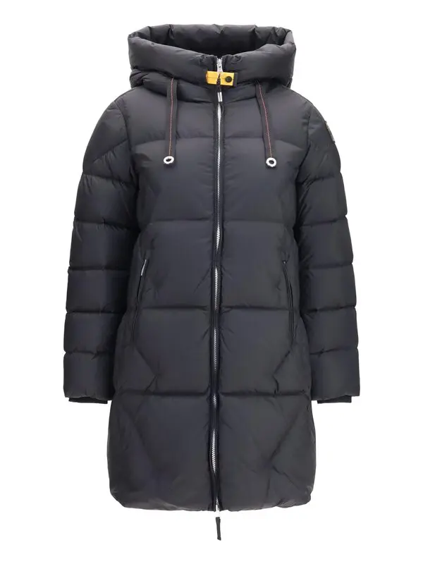PARAJUMPERS Janet Long Puffer Jacket - Black
