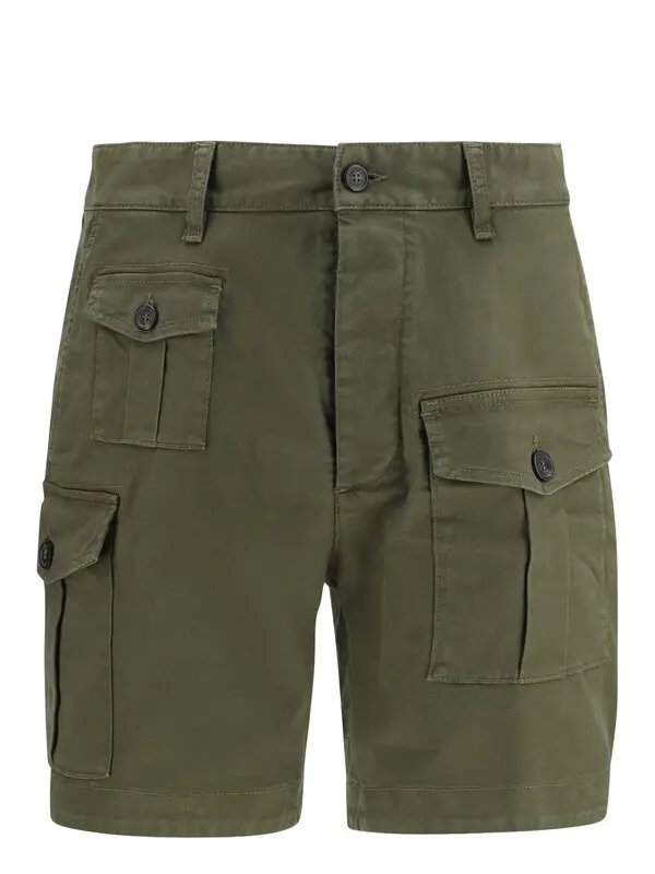 Dsquared2 Utility Cargo Shorts - Green