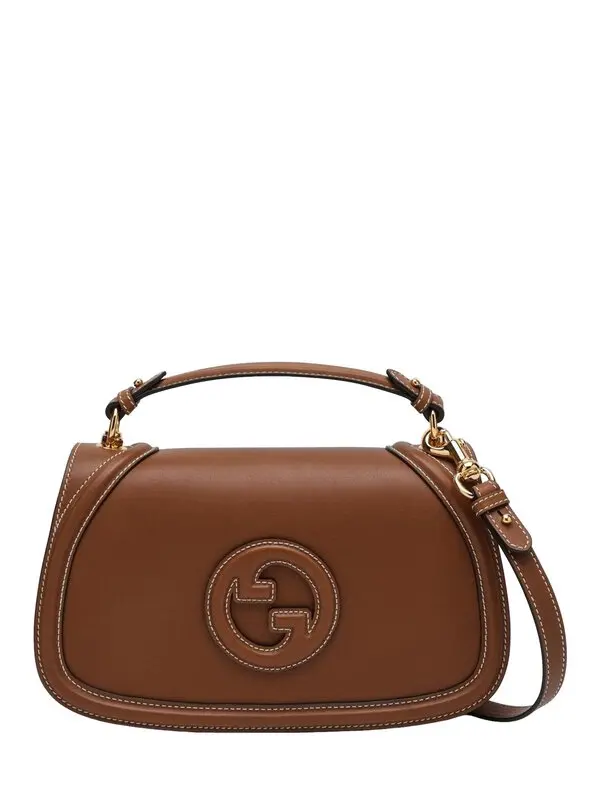 Gucci Mini Blondie Shoulder Bag - Brown