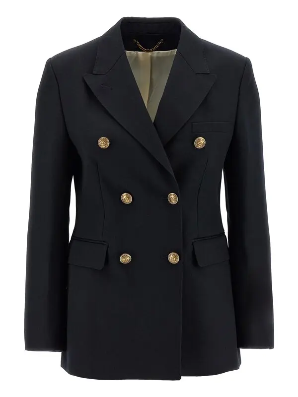 GOLDEN GOOSE Diva Blazer - Blue
