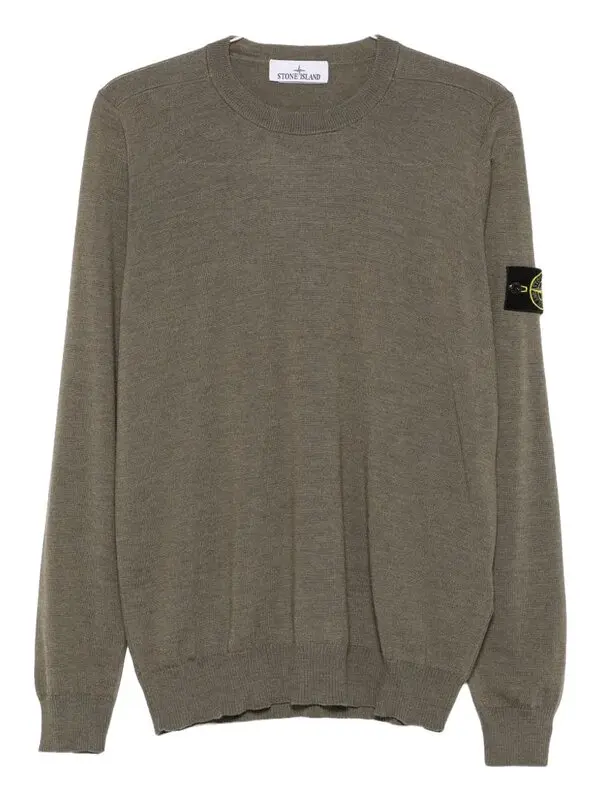 Stone Island Wool Crewneck Sweater - Multicolor