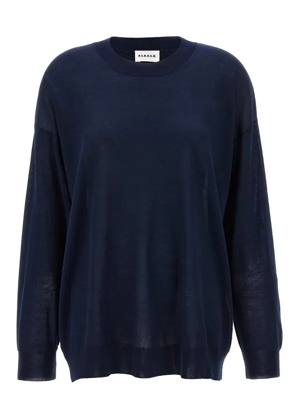 P.a.r.o.s.h Wool Blend Sweater - Blue