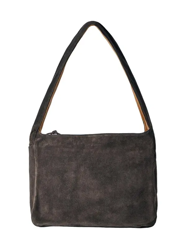 Our Legacy Grande Brick Suede Shoulder Bag - Brown