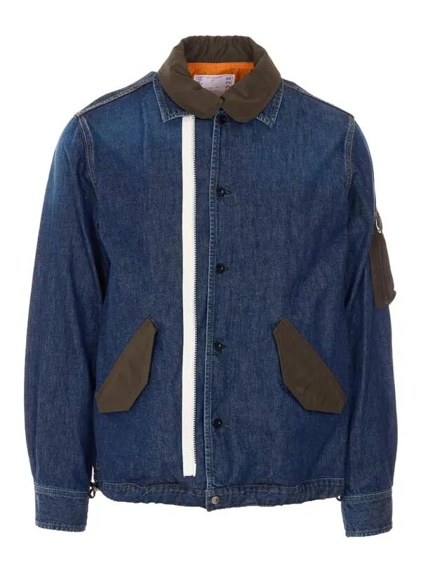 Sacai Denim Jacket - Blue