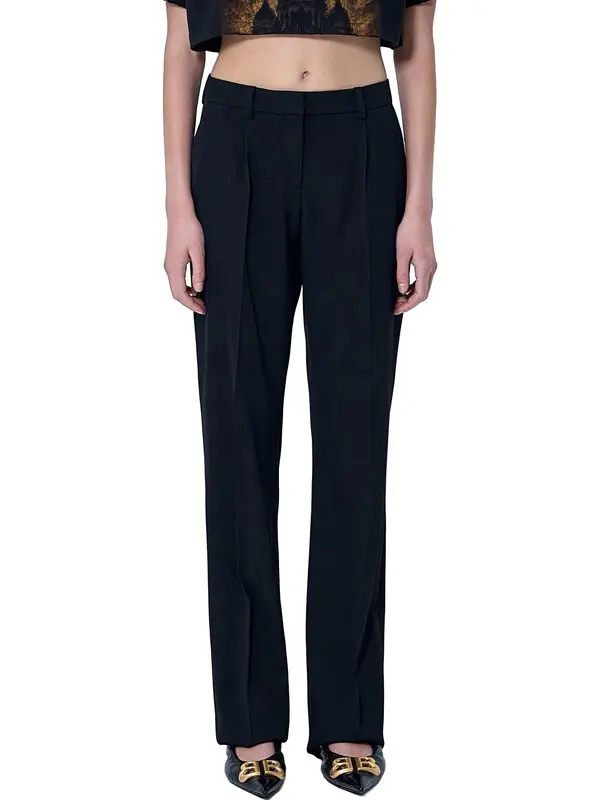 Balenciaga Slim Tailored Pants - Black