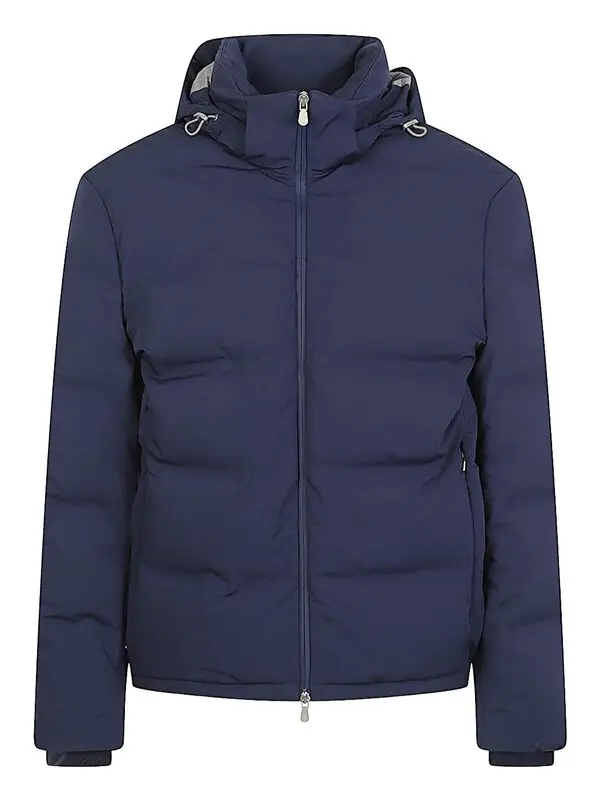 Brunello Cucinelli Short Hooded Jacket - Multicolor