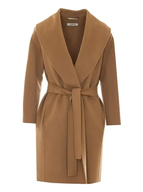 Max Mara Messi Coat - Brown