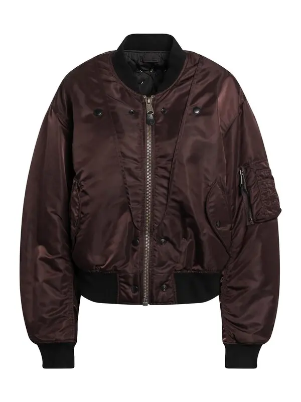 MAISON MARGIELA Reversible Ma-1 Jacket In Dark - Brown