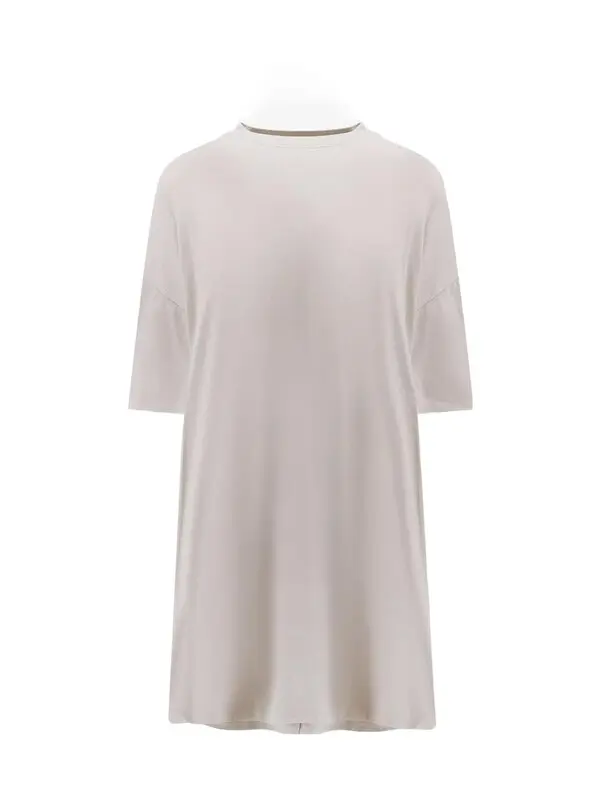 Balenciaga Cotton Jersey Semi Fitted Short Dress - Multicolor