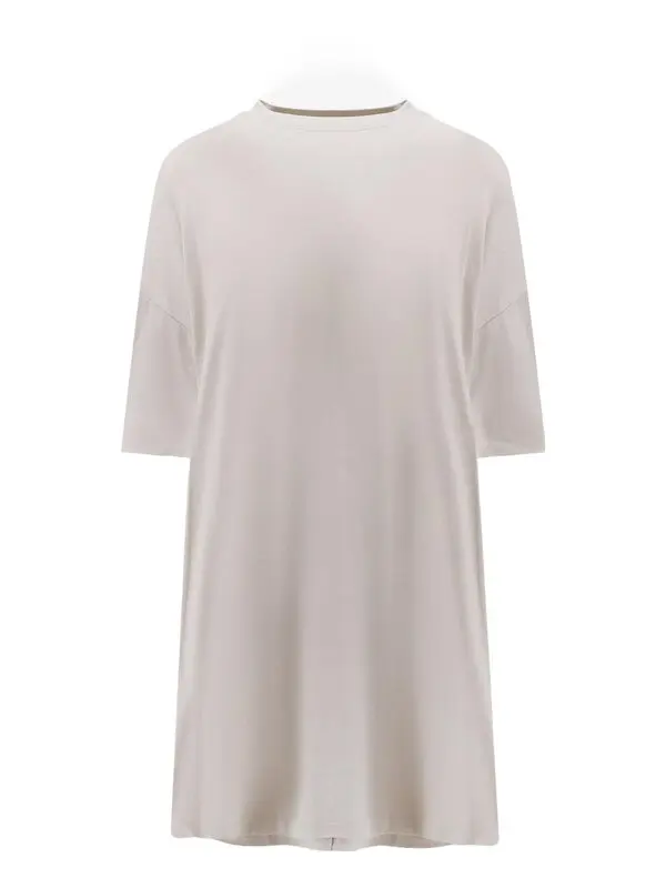 Balenciaga Cotton Jersey Semi Fitted Short Dress - Multicolor