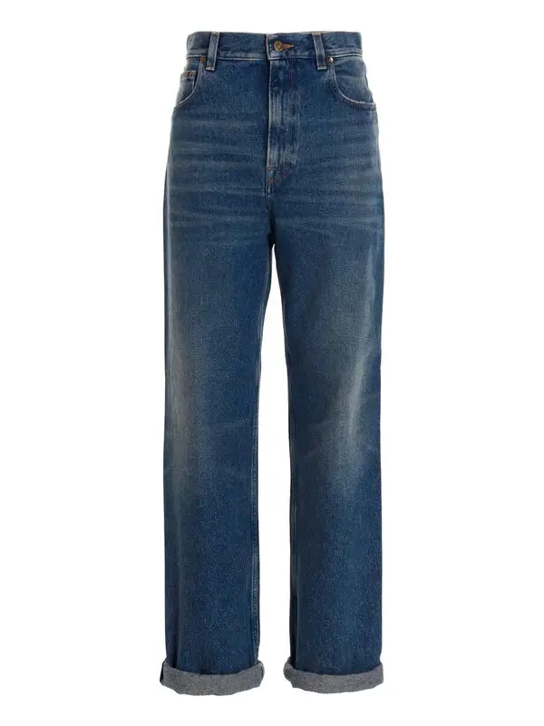 GOLDEN GOOSE Kim' Jeans - Blue