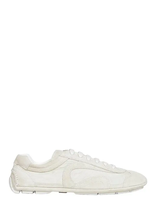 Prada Calzature Ivory Montecarlo Re-edition 2005 Sneakers - Multicolor