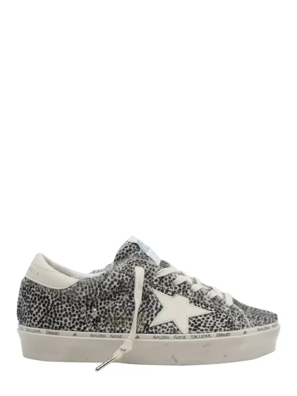 GOLDEN GOOSE Hi Star Sneakers - Black