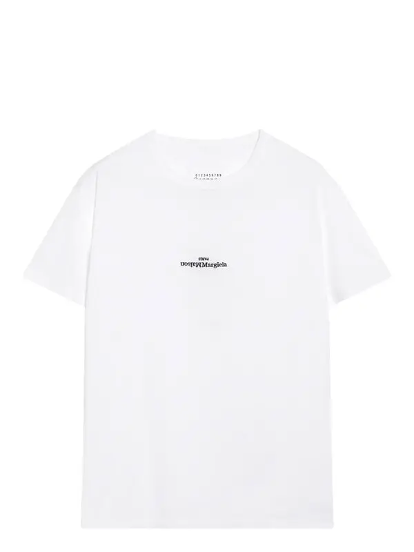 MAISON MARGIELA Cotton Jersey T-shirt - White