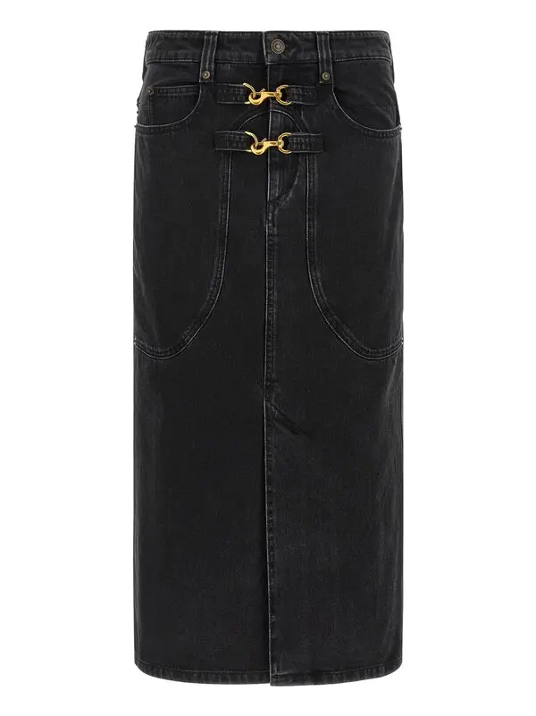 Isabel Marant Étoile Pavina' Skirt - Black