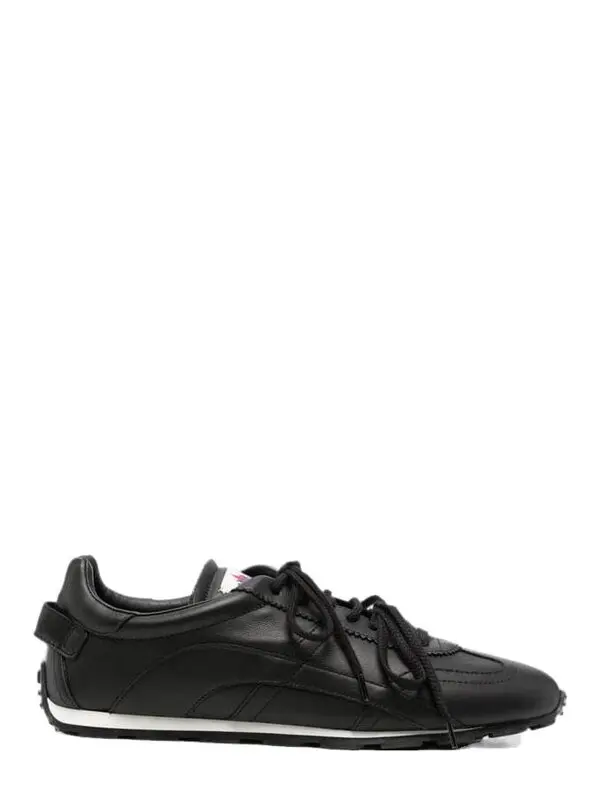 Dsquared2 Leather Low-top Trainers - Black