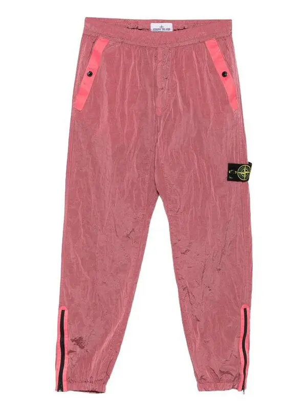 Stone Island Trousers Track Pants - Pink